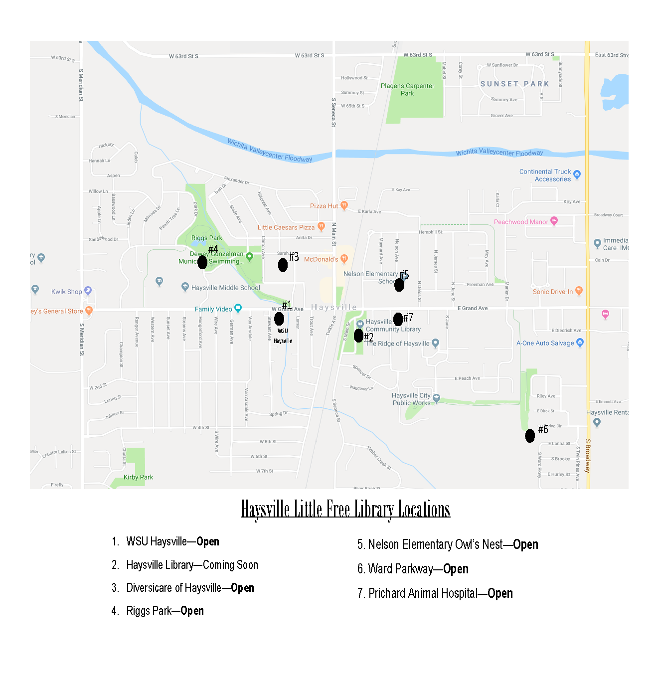 WSU Haysville Little Free Library