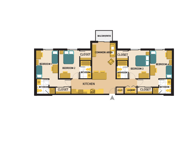 Flats Floorplans